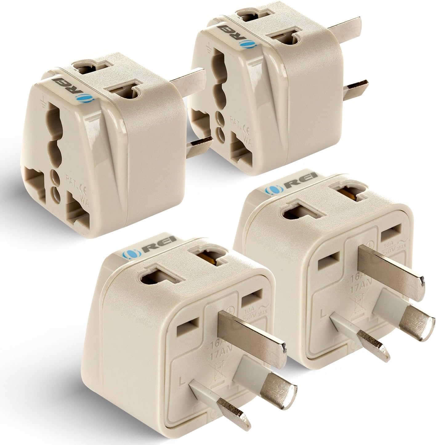 Amazon.com: Australia Power Plug Adapter, OREI US to China Plug Adapter ...