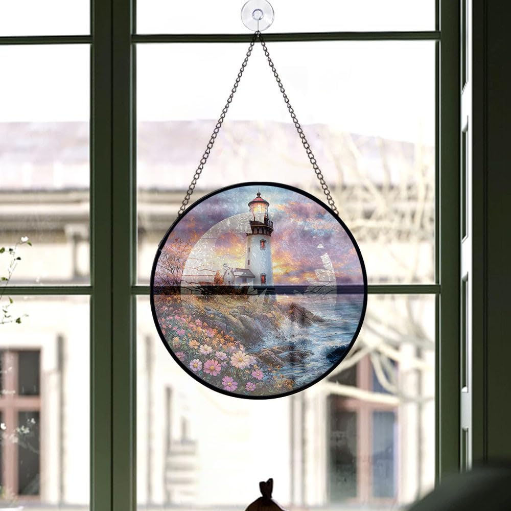 Lighthouse Painting On Glass Windows Lighthouse Windows & Doors The