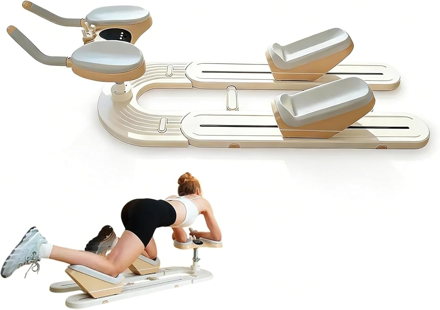 Spine Twist & Stretch Trainer for Lower Back & Core – Low-Impact Waist ...
