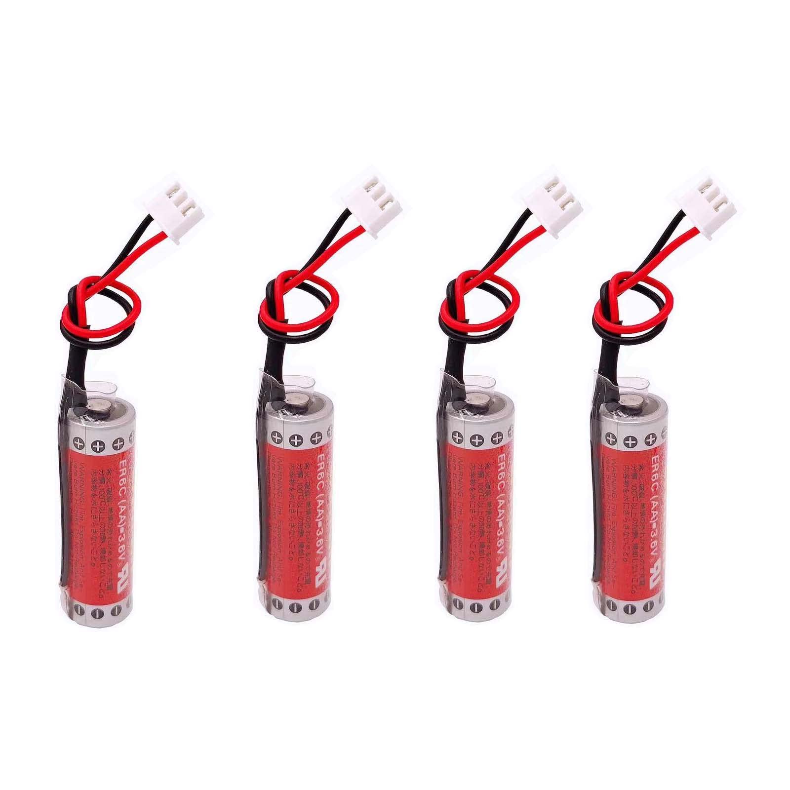 Lithium Battery F2-40BL Replacement 3.6V 2600mAh Lithium PLC Battery ...