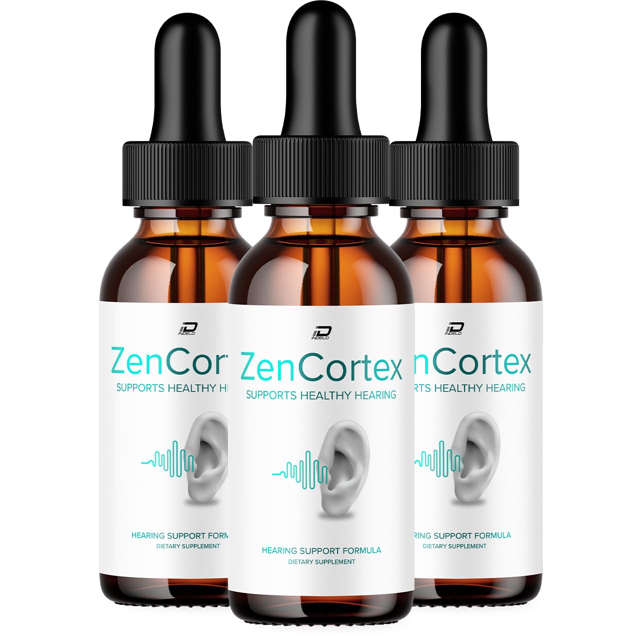 Amazon.com: Indelo ZenCortex Tinnitus Ear Drops - ZenCortex 24, Zen ...