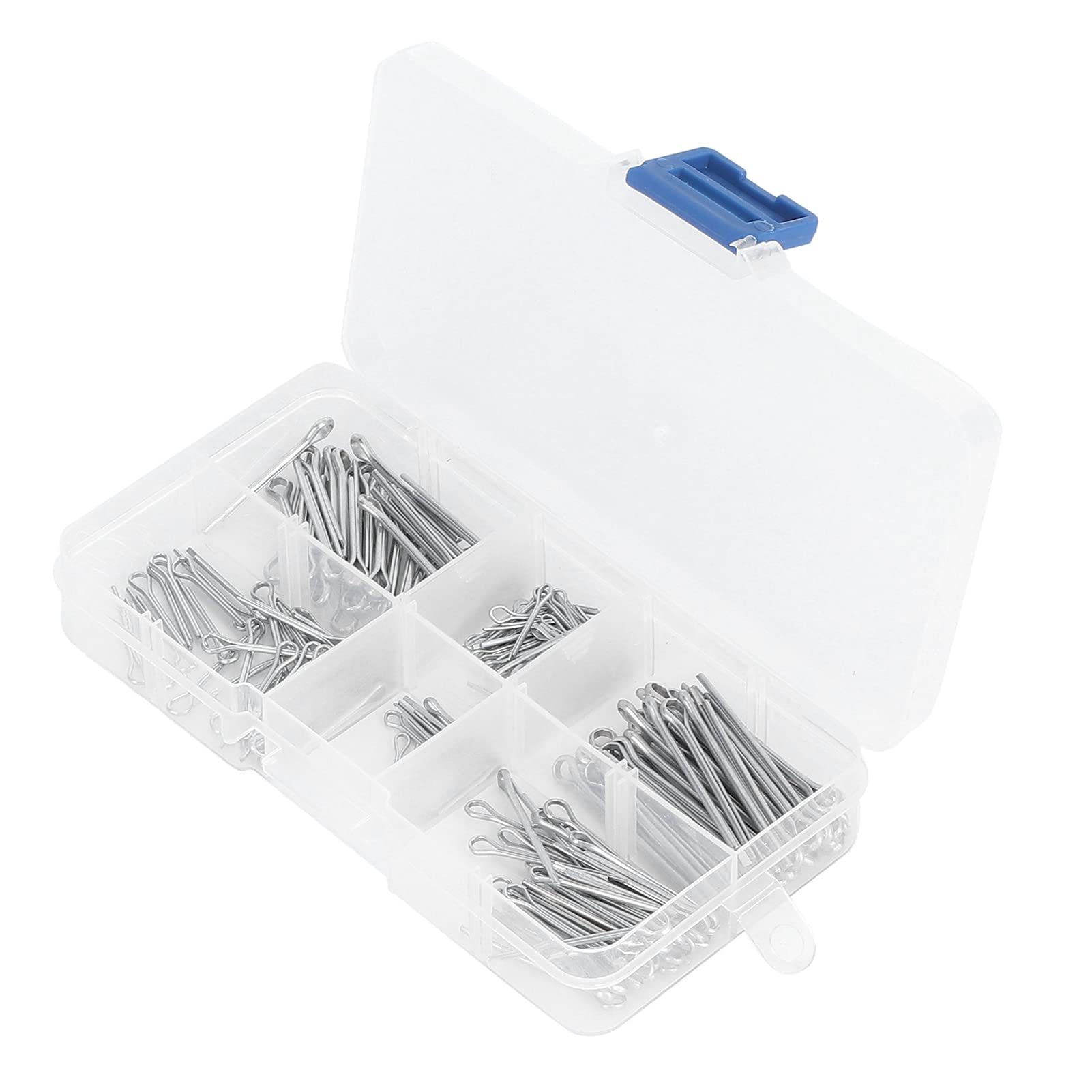 Buy Split Pins, Hairpin Design Cotter Pin Assortment Kit Multiple Sizes ...