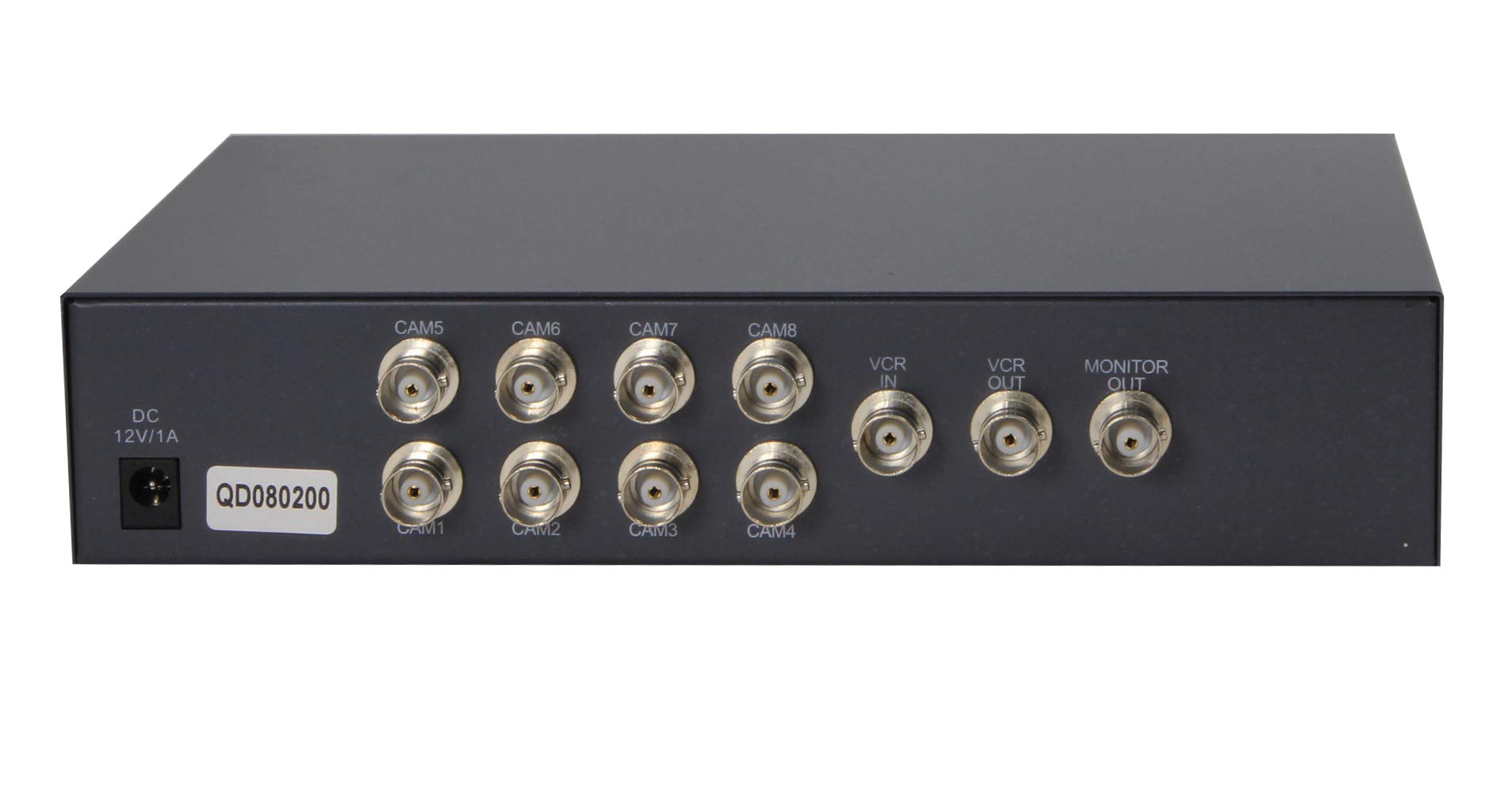 Evertech 8 Channel Analog Quad Processor Video Multiplexer Screen Splitter