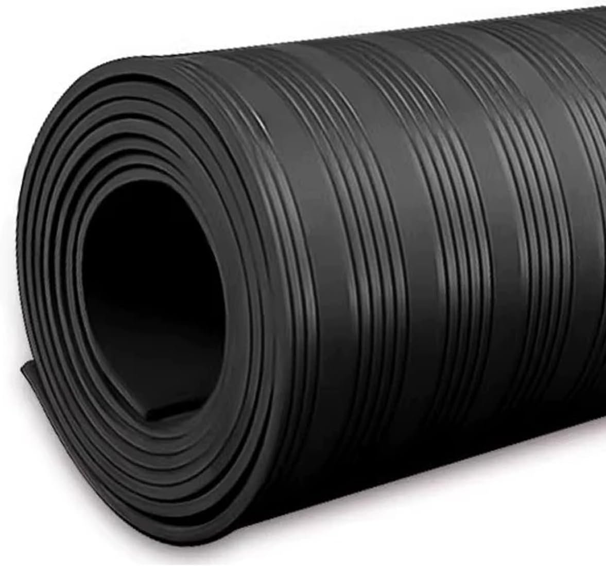 DUBTEDHOU Heavy Duty Rubber Matting Roll, Insulating Non-Conductive ...