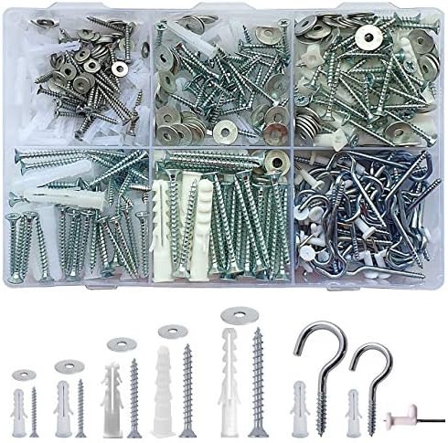 KT Hardware Solutions Multipurpose 542 Pieces Home DIY Self Drilling ...