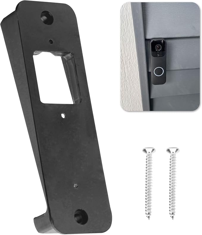 Vinyl Siding Mount/Angle Mount Wedge for Blink Video Doorbell (4 ...