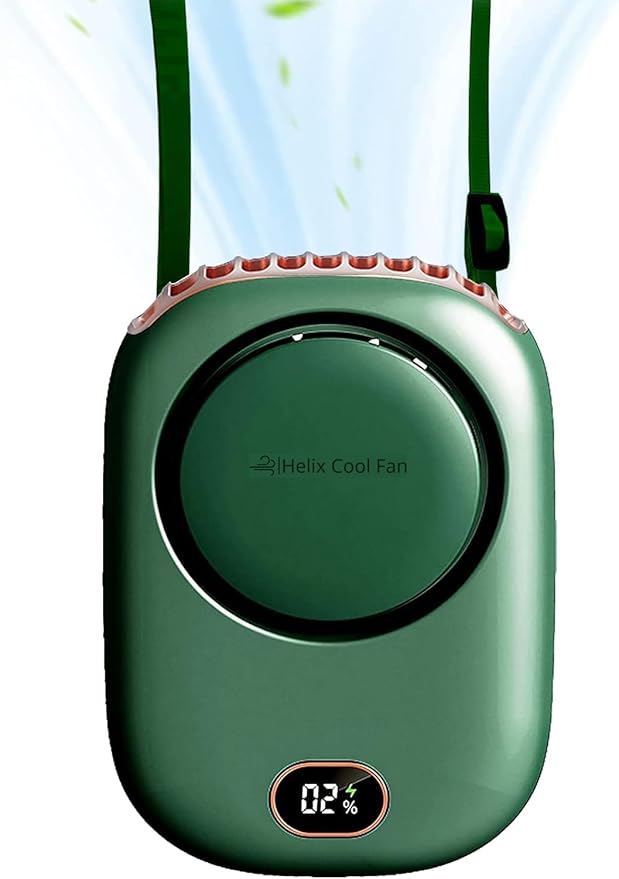 Amazon.com: Helix Cool Fan Portable Fan Rechargeable Waist Fan Battery ...