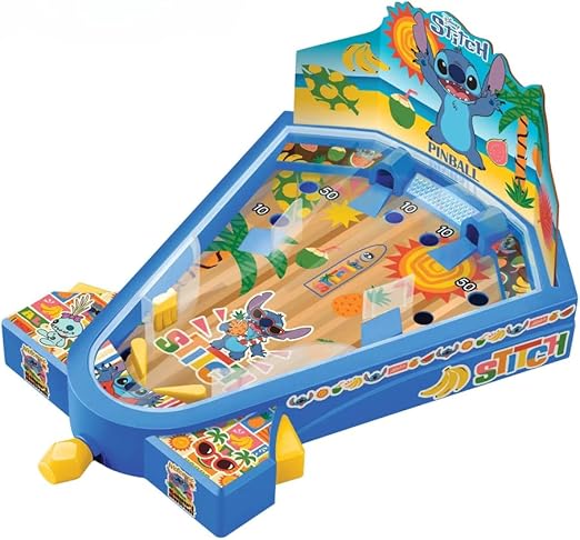 Amazon.com: Disney Stitch Mini Tabletop Pinball Game : Sports & Outdoors