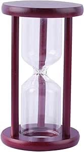 Amazon.com: Empty Hourglass Decoration,Wooden Frame Fillable Sand Timer ...