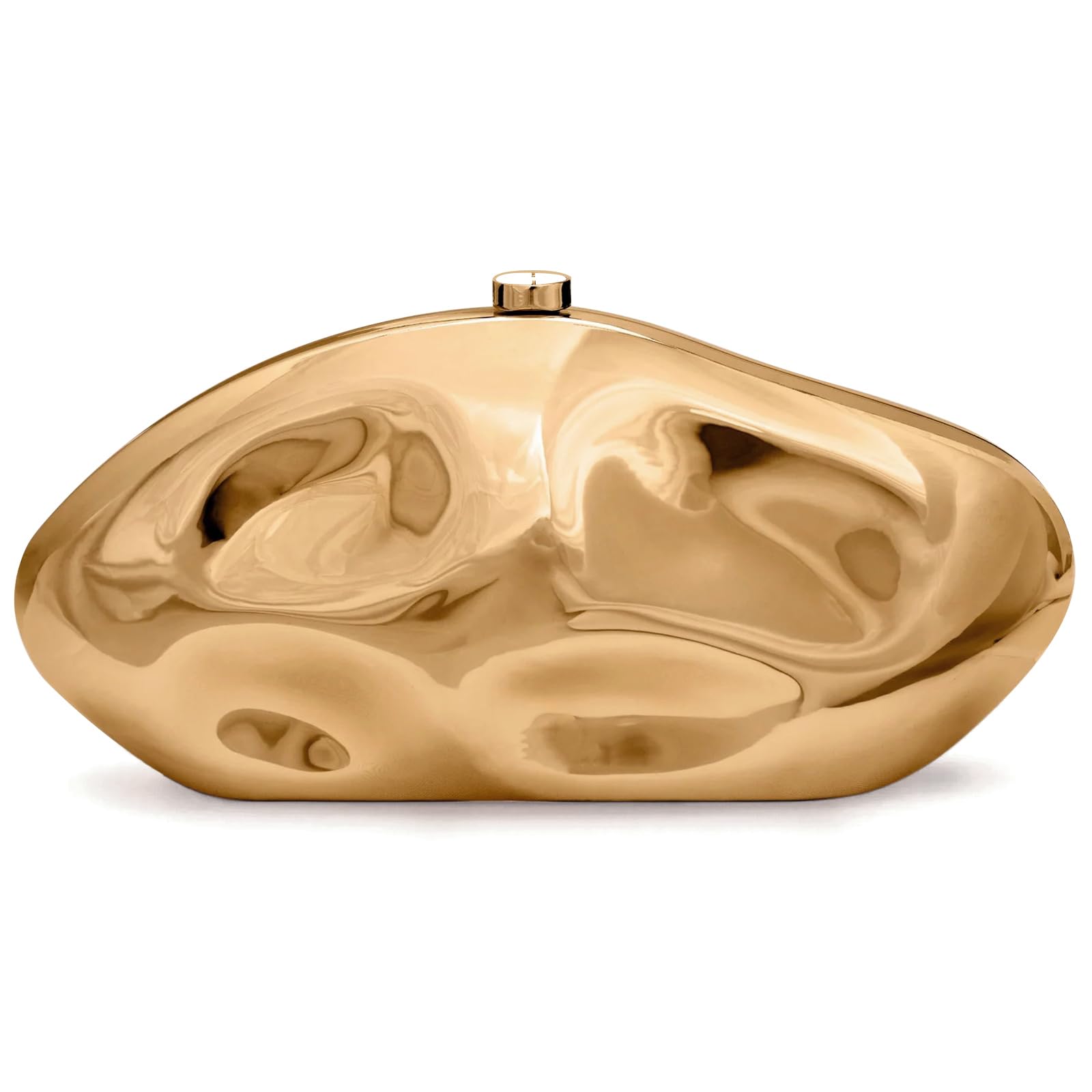 Acrylic Clutch Purse for Women Evening Bag, Irregular Shell Acrylic ...