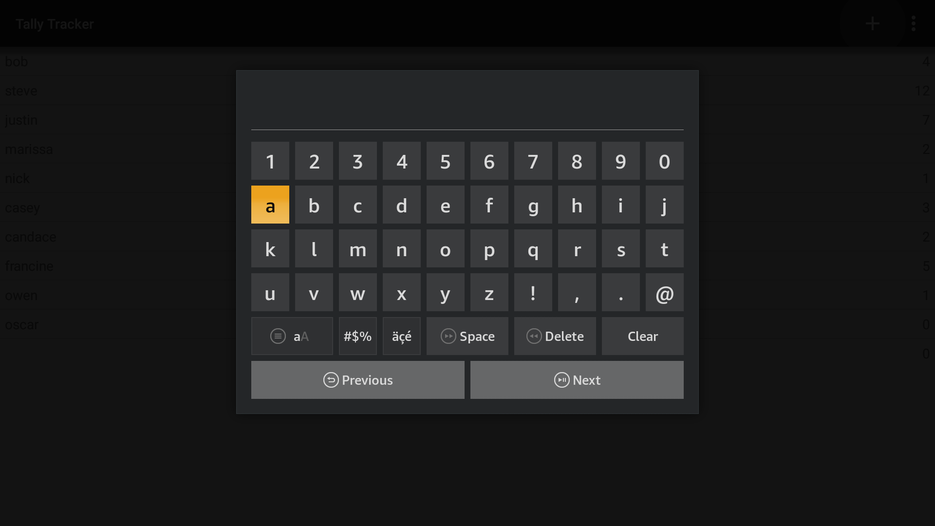 Tally Tracker - App on Amazon Appstore