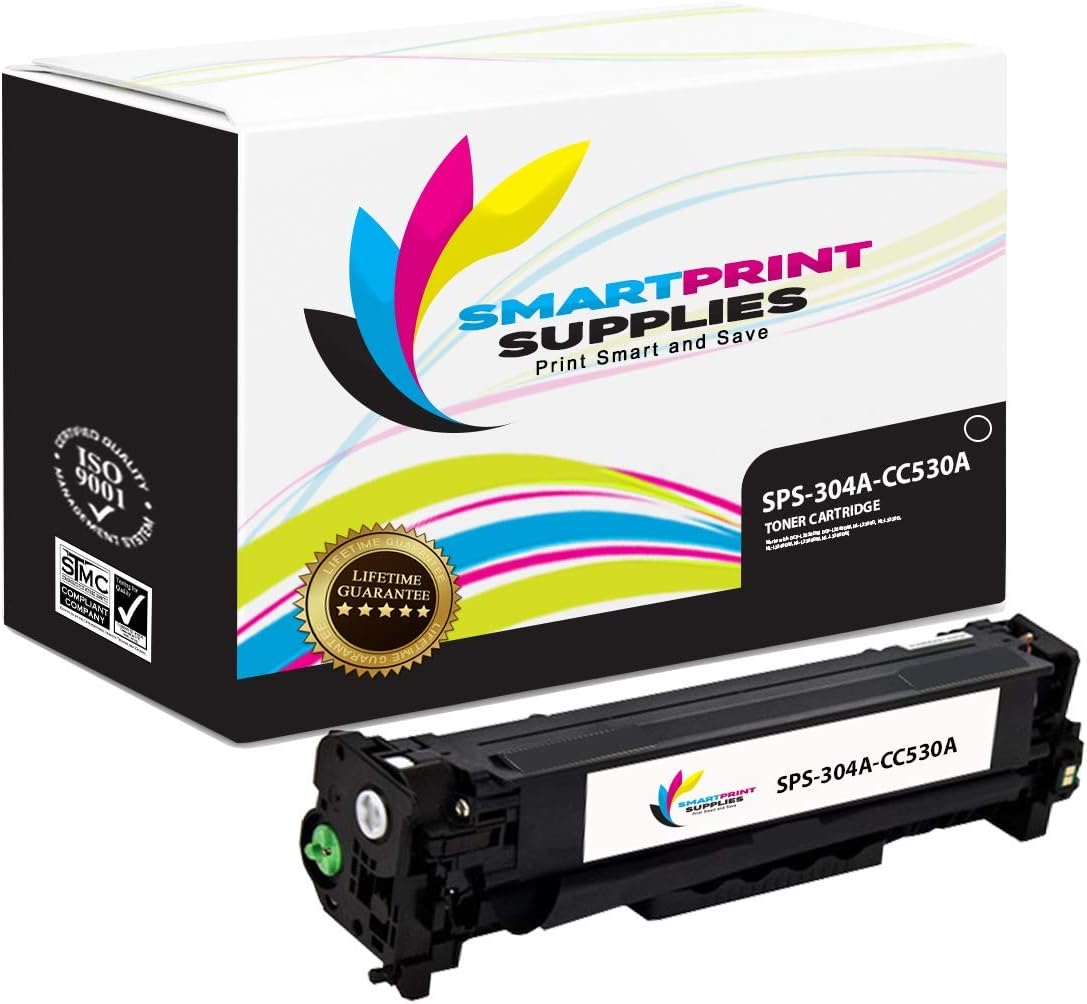 Amazon.com: Smart Print Supplies Compatible 304A CC530A Black Toner ...