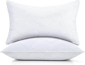 Amazon.com: felo Feather Down Pillow, Standard Size, 2 Pack : Home ...
