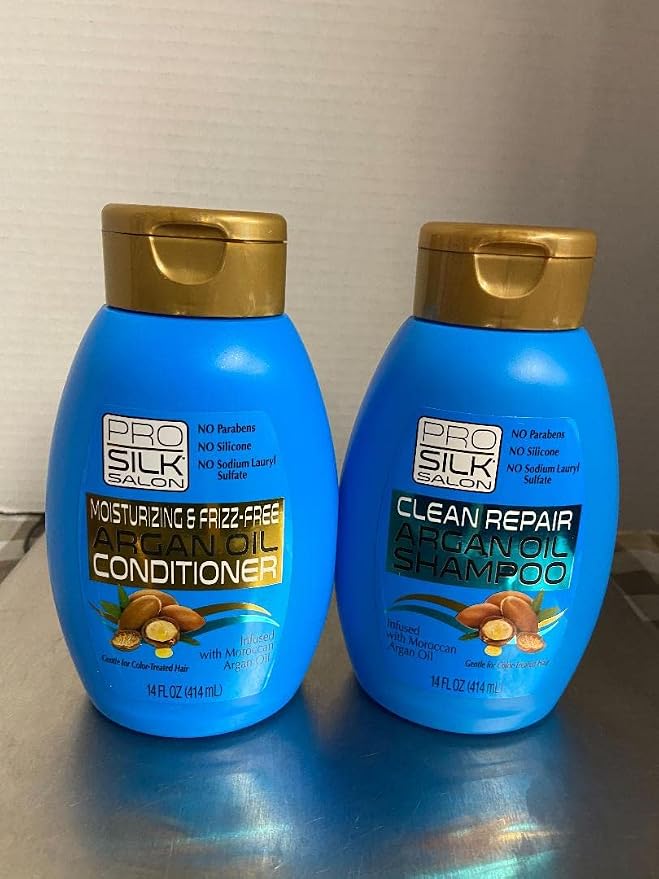 Amazon.com: Pro Silk Clean Repair Shampoo with Argon and Conditioner (1 ...