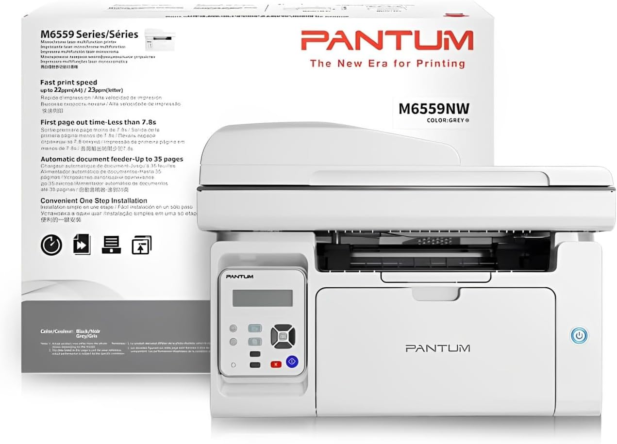 ExtraPrint Pantum M6559NW Wireless Multi-Function Mono Laser Printer ...