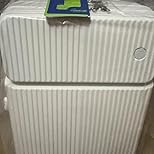 Amazon | [Yuweijie] スーツケース フロントオープン 拡張型 ストッパー付き キャリーケース 軽量 大容量 機内持ち込み 多機能 Mサイズ 4泊5日 トップポケットパソコン ...