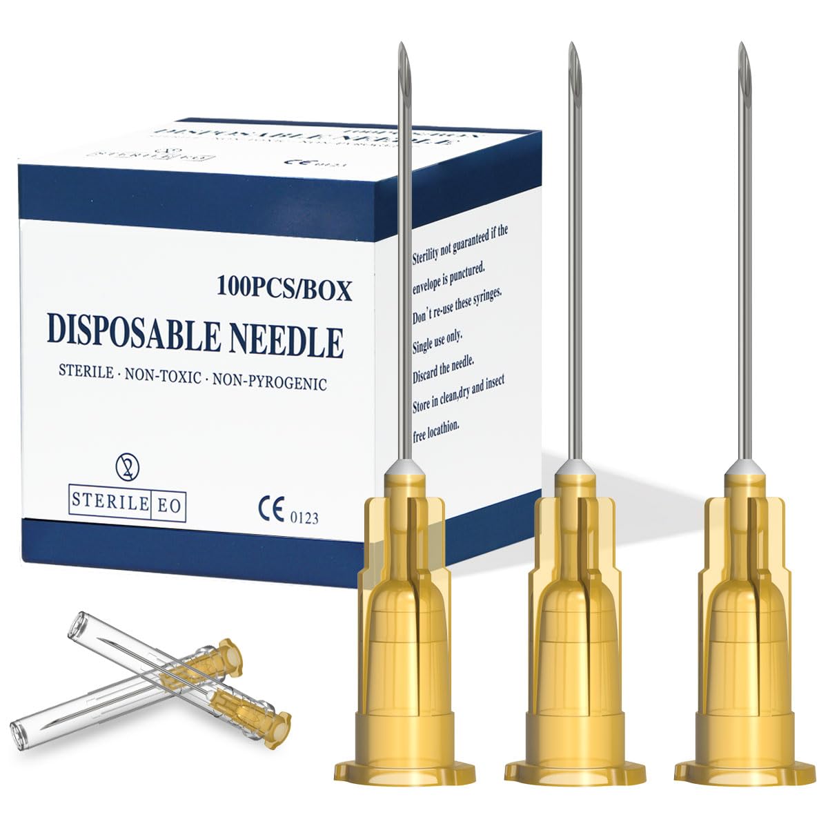 Snapklik.com : 25Ga 1 Inch Luer Lock Needle, Industrial Dispensing ...
