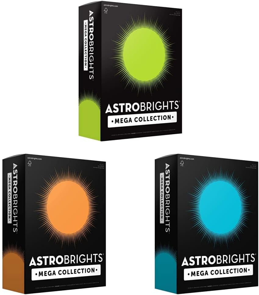 Brandclub - Astrobrights Mega Collection, Colored Paper, Neon Green ...