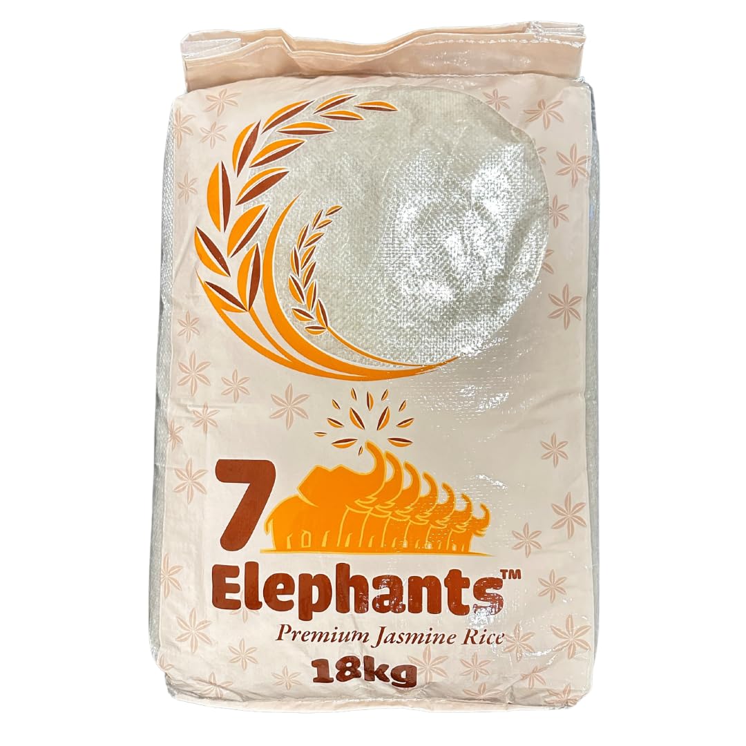 7 Elephants Premium Jasmine Rice 18 kg from Vietnam : Amazon.de: Grocery