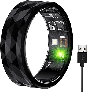 Amazon.com: Smart Ring, Activity & Fitness Tracker Ring for Women/Men ...