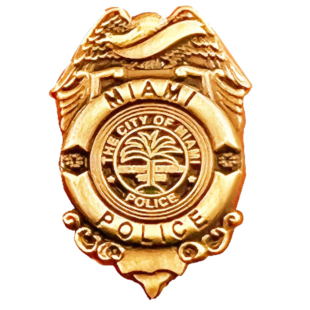 Miami Police Department Badge Miami Springs Police State Florida Fl