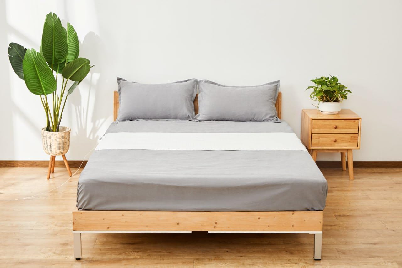 Amazon.com: GroundingWell Grounding Sheet, Fits All Bed Sizes, Organic ...