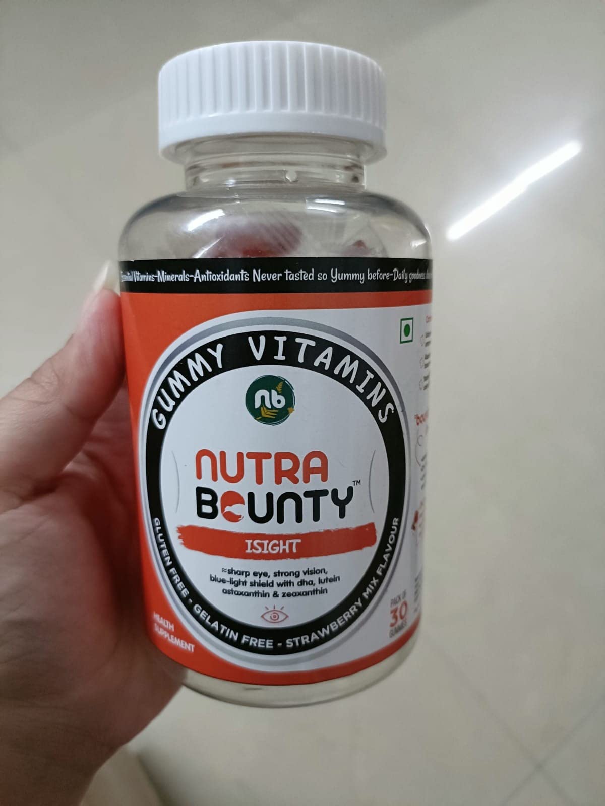 NUTRA BOUNTY Eye Sight, Isight Gummies for Kids & Adults, Vitamins to ...