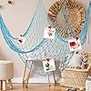 Amazon.com: Shappy 2 Pcs Fish Net Decorative 80 x 40 Inch, Wall Hanging ...