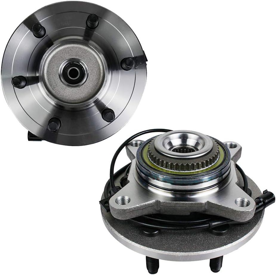 Amazon.com: Autoround 513124 4WD Pair Front Wheel Hub and Bearing ...