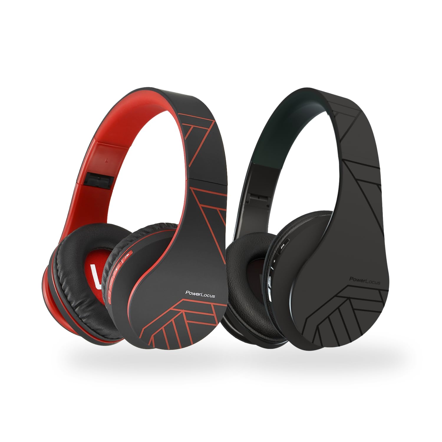 Amazon.com: PowerLocus P2 Bundle - Wireless Headphones Over-Ear - 1pcs ...