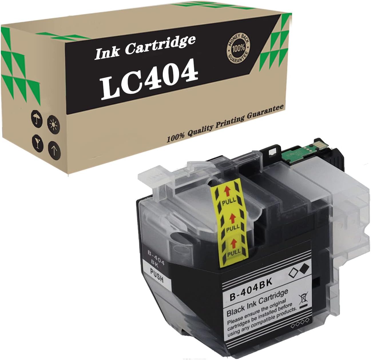 Amazon.com: OGLU LC404 Compatible Ink Cartridge Replacement for Brother ...