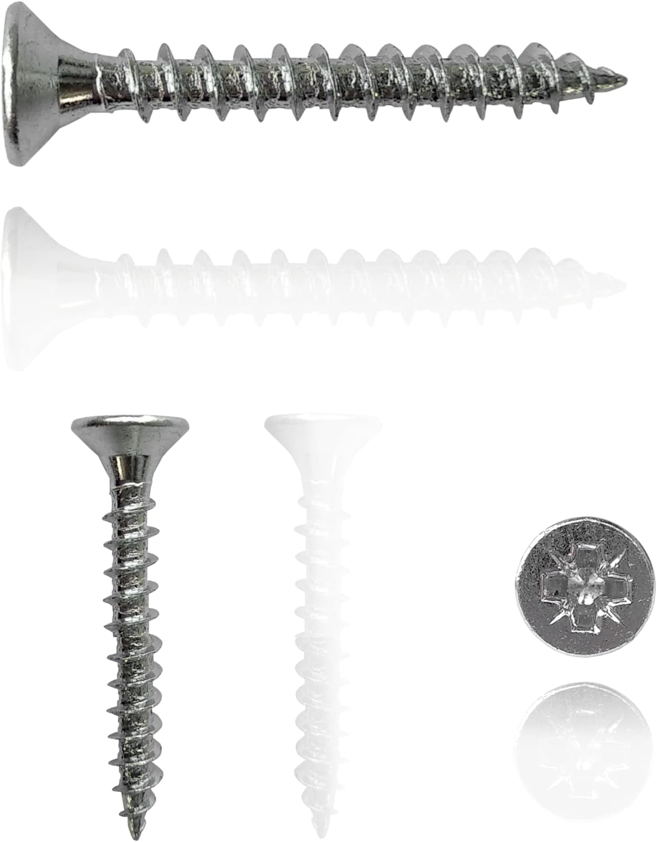 ForgeFix Multi-Purpose Single Thread Screws | 3.0 x 25mm | Zinc Yellow ...