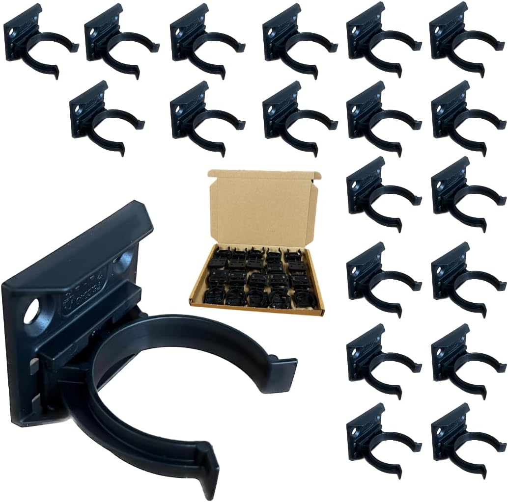 20 x Heavy Duty Kitchen Plinth Clips Kick Board Clips with Attaching ...