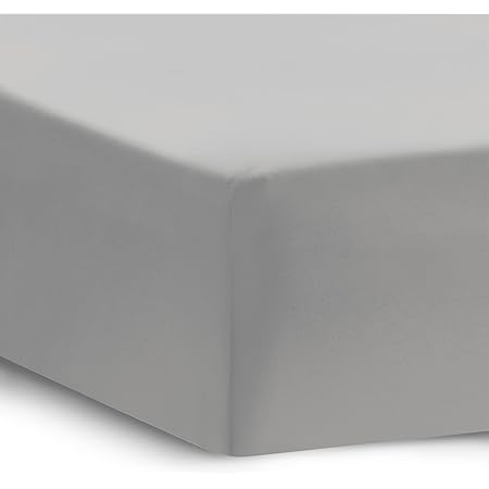 Bedsure Double Fitted Sheet Extra Deep - Grey 40cm Fitted Sheet for ...