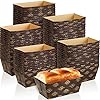 Amazon.com: Tessco 120 Pieces Mini Paper Loaf Pans for Baking ...
