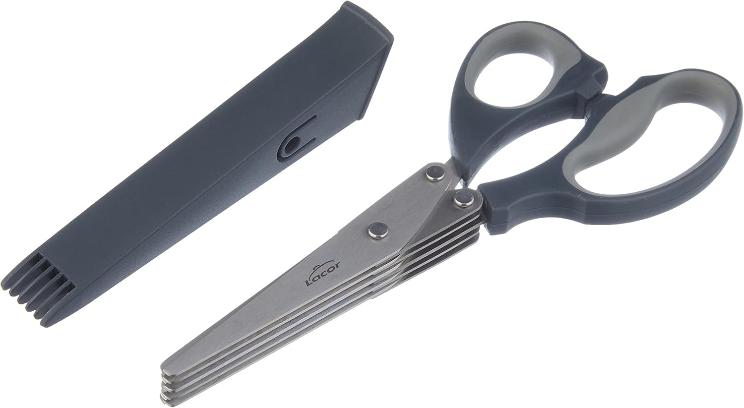 Amazon.com: LACOR 5 Cuts Vegetable Scissor and Cleaning Comb, 27 x 13 x ...