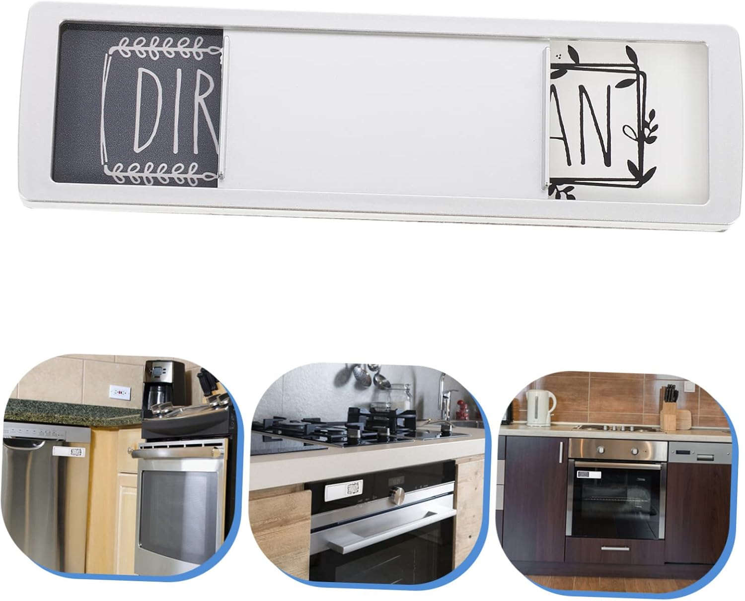 1pc Cleaning Logo Tile Refrigerator Magnets Magnetic Signs Dirty Fridge ...