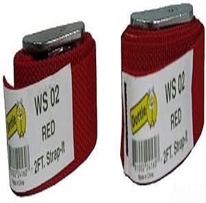 L.H. Dottie WS10 Web Strap Tie Down, 10-Feet Length, Blue, 12-Pack ...