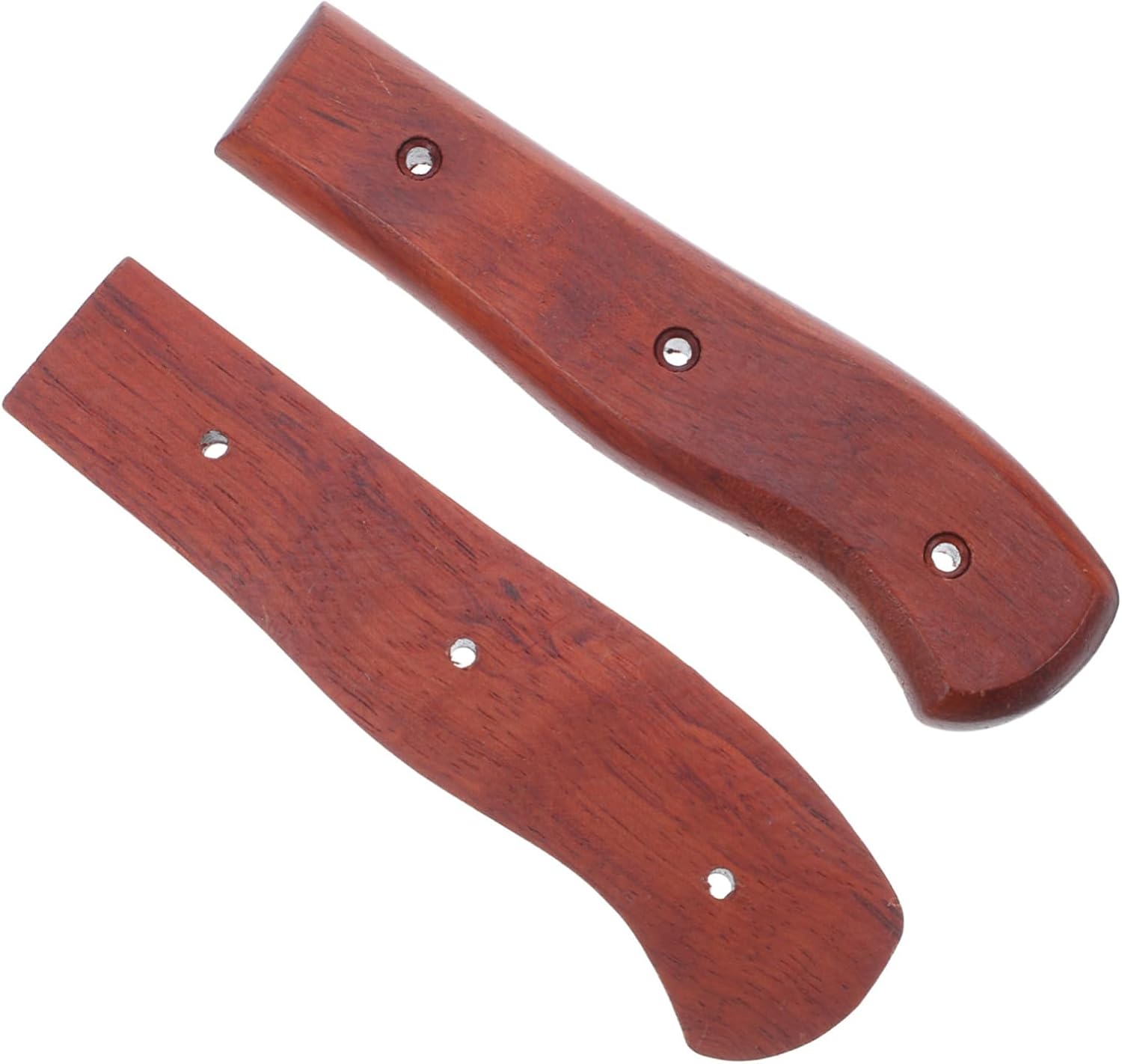 Amazon.com : TOGEVAL 2 Sets Ergonomic Wooden Knife Handle Replacement ...