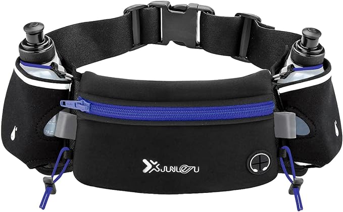 Number-one Running Belt with Water Bottles(2 x 175ML), Hydration Belt ...
