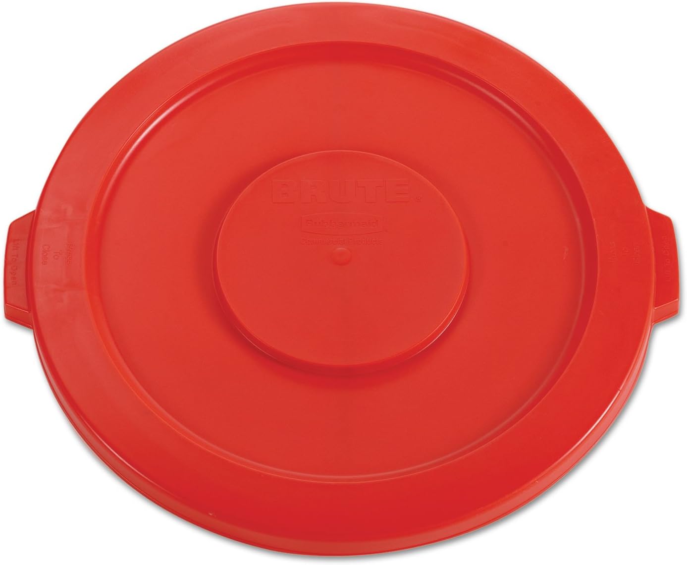 Amazon.com: Rubbermaid 263100BE Round Flat Top Lid, for 32-Gallon Round ...