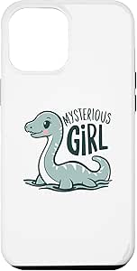 Amazon.com: iPhone 15 Pro Max Loch Ness Monster Pun, Mysterious Girl, Cryptid Nessie Kids Case ...