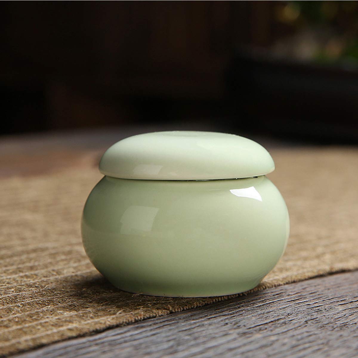 Snapklik.com : Artcome Matcha Ceramic Powder Caddy For Traditional ...