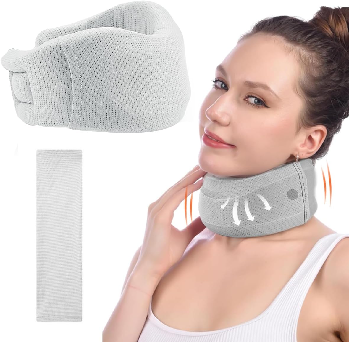 Buy Zoropie Neck Brace Cervical Collar - Neck Pain Relief and Neck ...