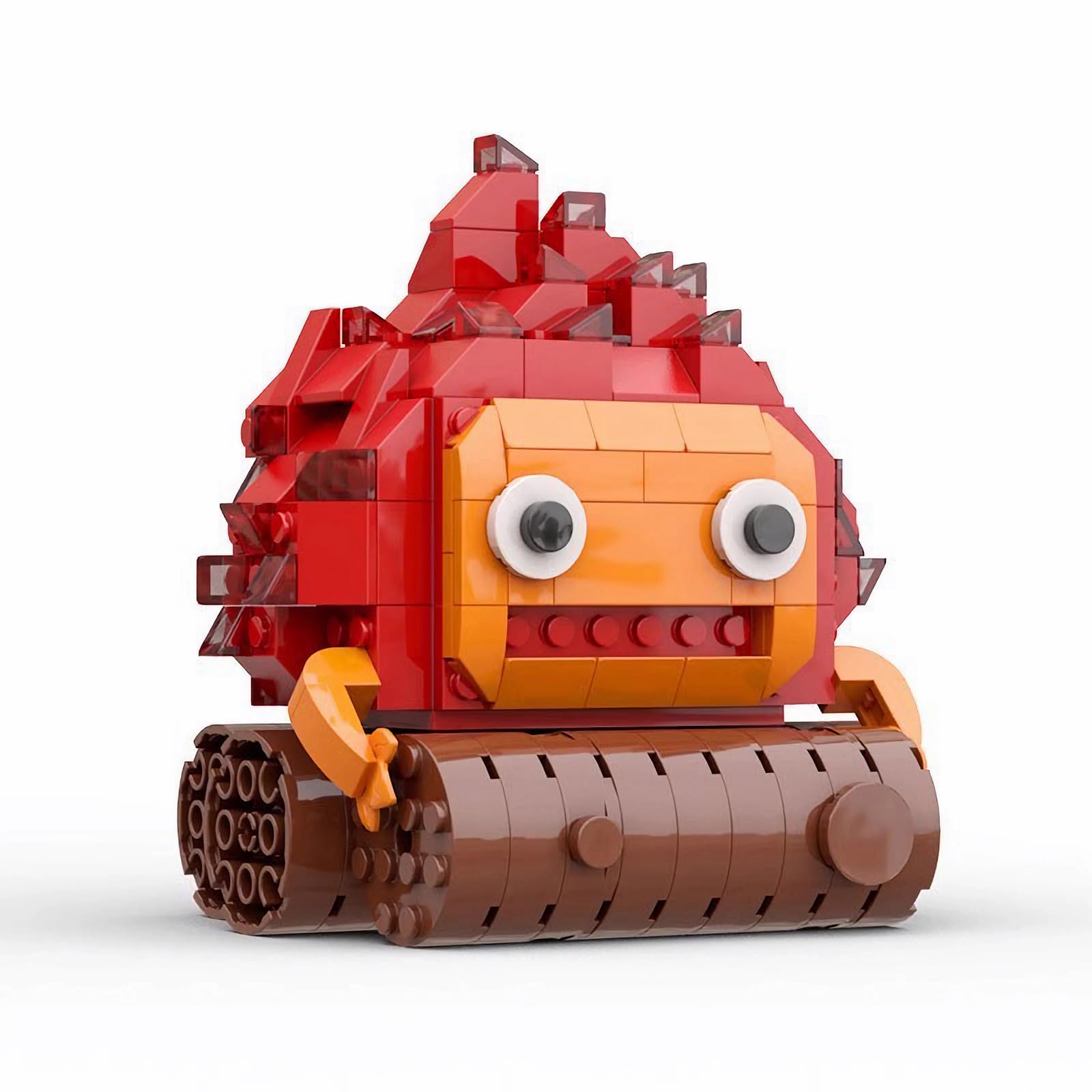 Amazon.com: CYSNATU Moving Castle Calcifer Fire Demon Building Block ...