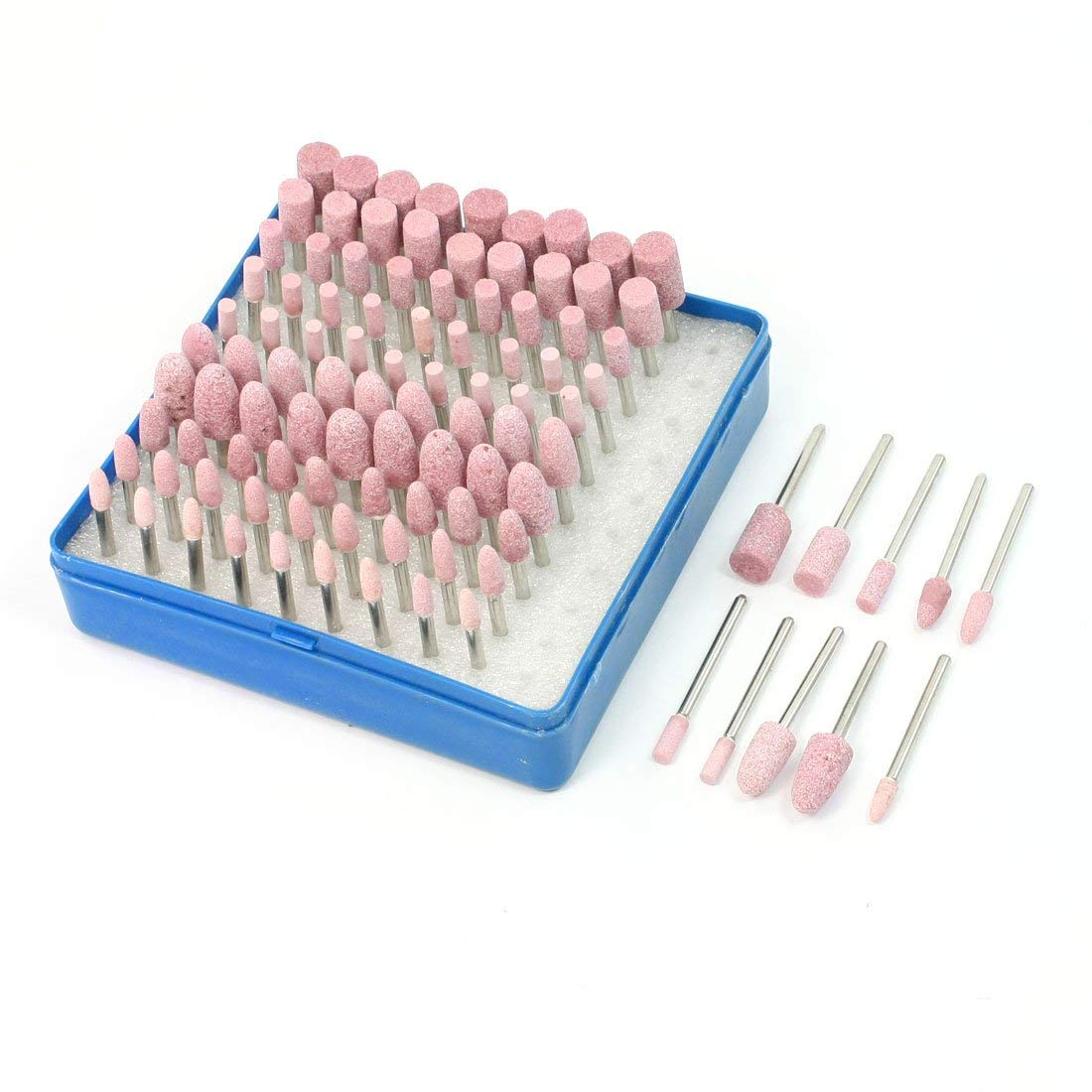 Buy ELECTROPRIME 100pcs 3mm Shank Mounted Grinding Stone Set Polishing ...