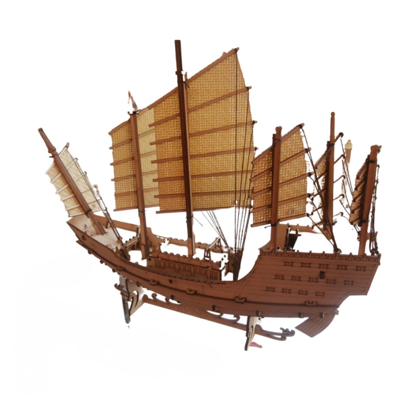 Zheng He Wooden Scale Model Ship Port Beam The Model Shipbuilding