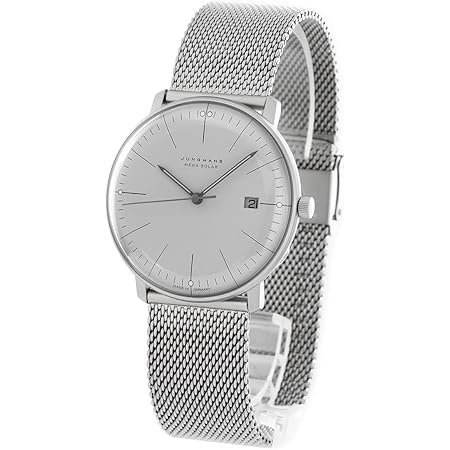 Amazon | ユンハンス マックスビル メガソーラー 059 2022 46 電波時計 腕時計 メンズ JUNGHANS Max Bill MEGA Solar 059/2022.46 ...