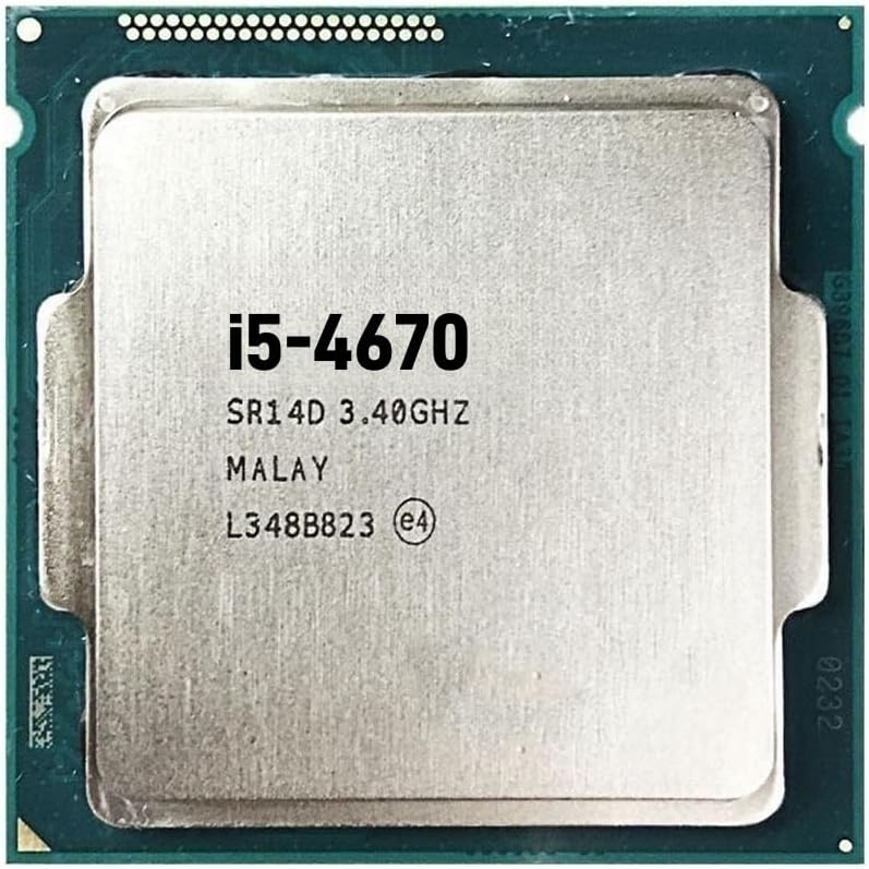 Amazon.com: i5-4670 i5 4670 3.4 GHz Used Quad-Core CPU Processor 6M 84W ...