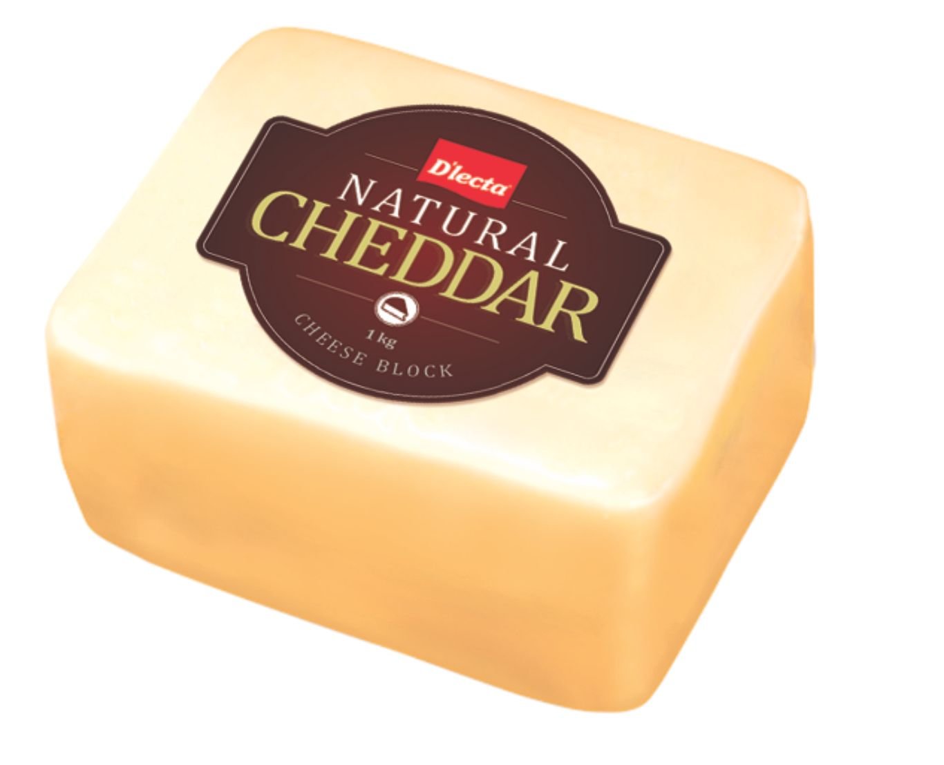 Buy D'lecta Foods Natural Cheddar Cheese Block (1 Kg) Online at ...
